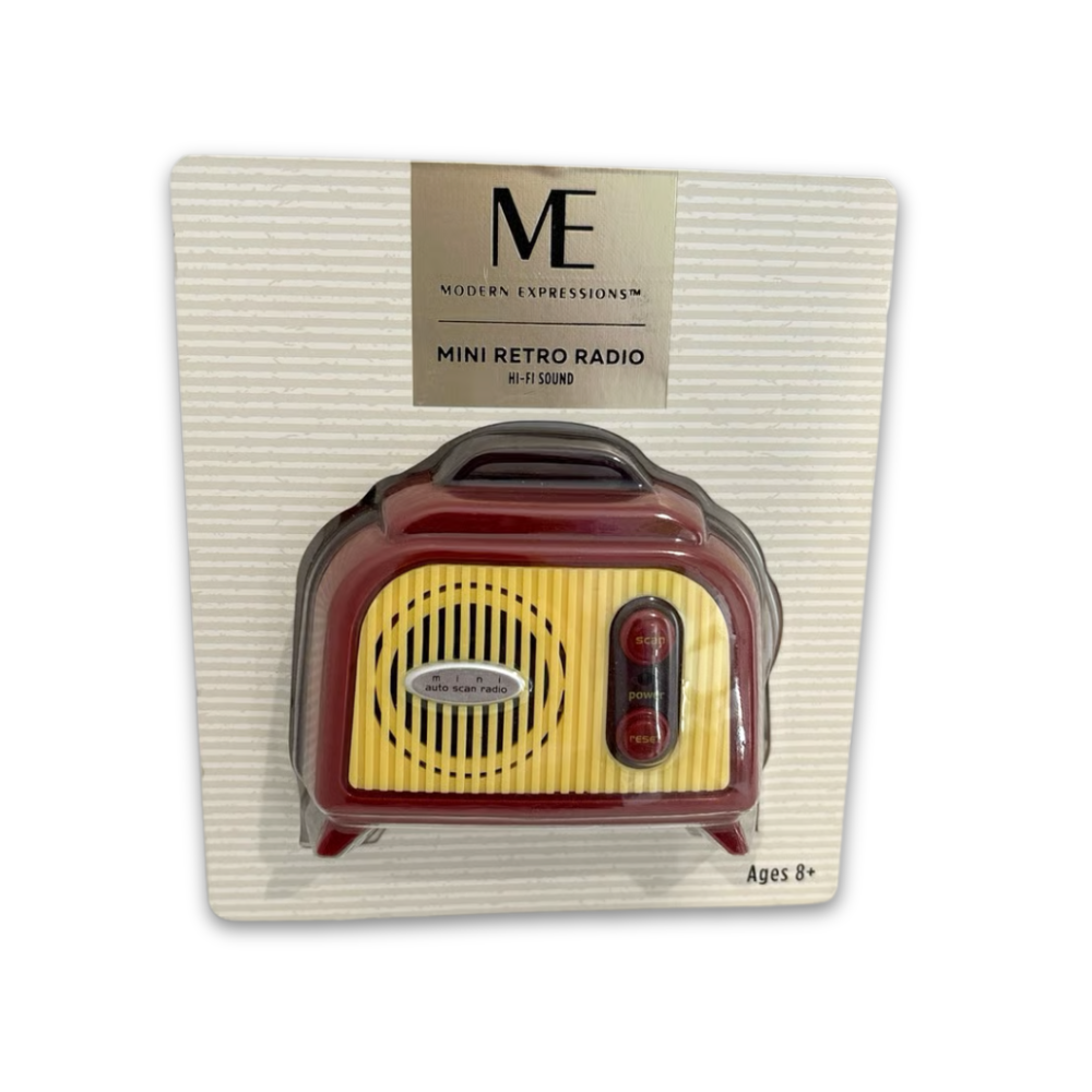 Mini Retro FM Radio NWT – The Radio Fam