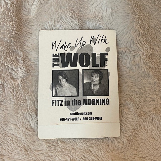 100.7 The Wolf SEATTLE (KKWF) Sticker – The Radio Fam